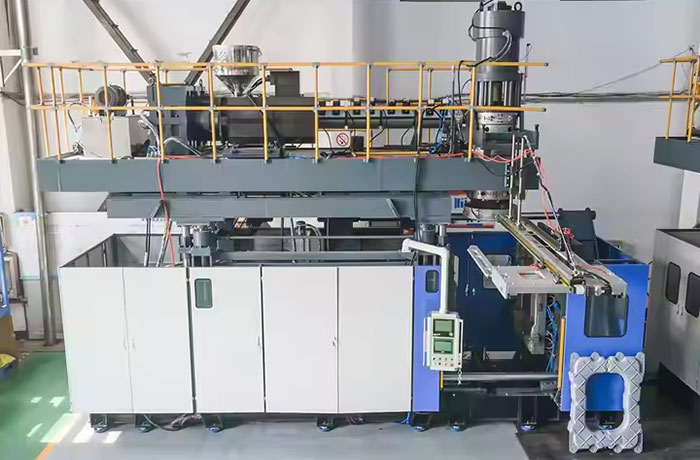 HDPE Pontoon Modular Floating Extrusion Blow Molding Machine – Leading ...