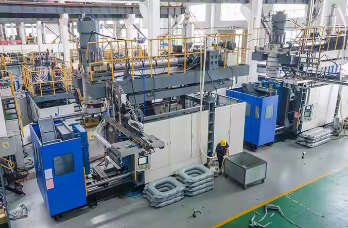 HDPE Pontoon Modular Floating Extrusion Blow Molding Machine – Leading ...